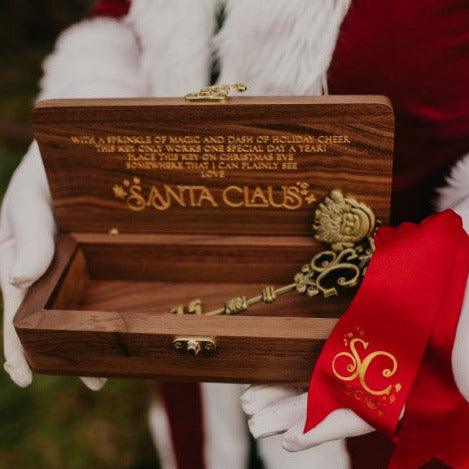 Santa's Personalised Magic Key Keepsake Box - JiMi Keepsakes