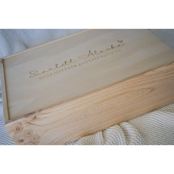 Extra Large Keepsake Memory Box - JiMi Keepsakes