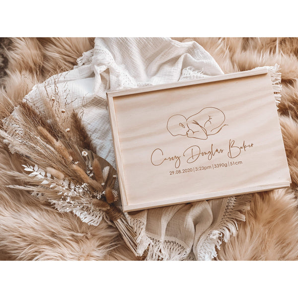 Extra Large Keepsake Memory Box - JiMi Keepsakes